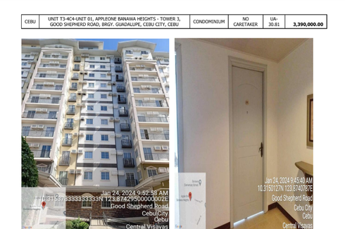 Foreclosed Property for sale in APPLEONE BANAWA HEIGHTS - TOWER 3 BRGY ...