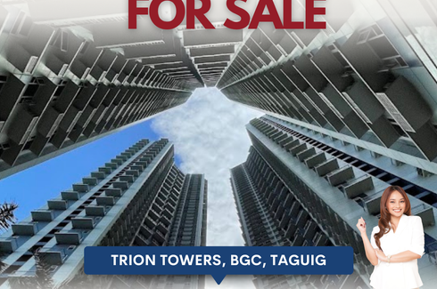 1BR 1 Bedroom Condo Unit w/ Balcony For Sale in Trion Towers BGC ...