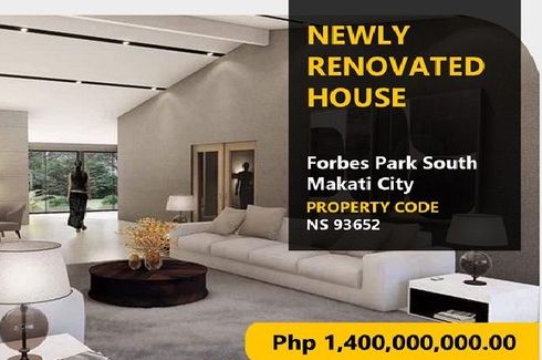 Newly Renovated House for SALE in Forbes Park South, Makati 📌 House for ...