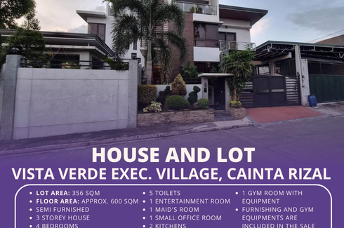 Vista Verde Exec. Village, Cainta Rizal - For SALE 📌 Hotel / Resort for ...